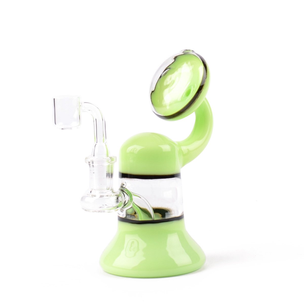 Red Eye Glass 7" Orpheum Concentrate Bubbler with UFO Perc & Quartz ...