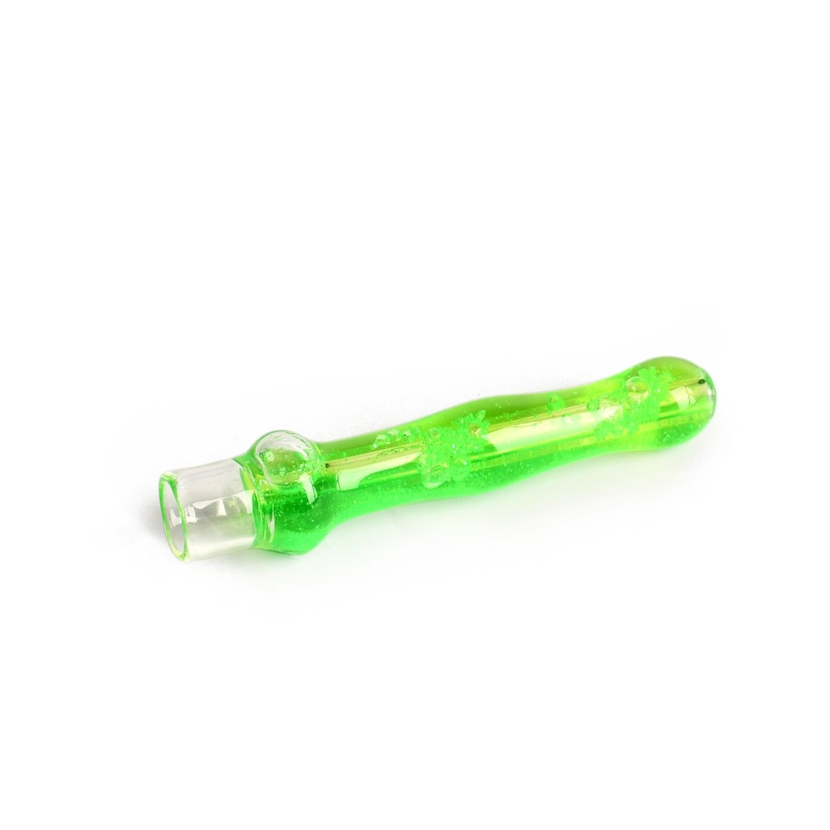 Red Eye Glass Sparkle Liquid One-Hitter - BC Extract Supply