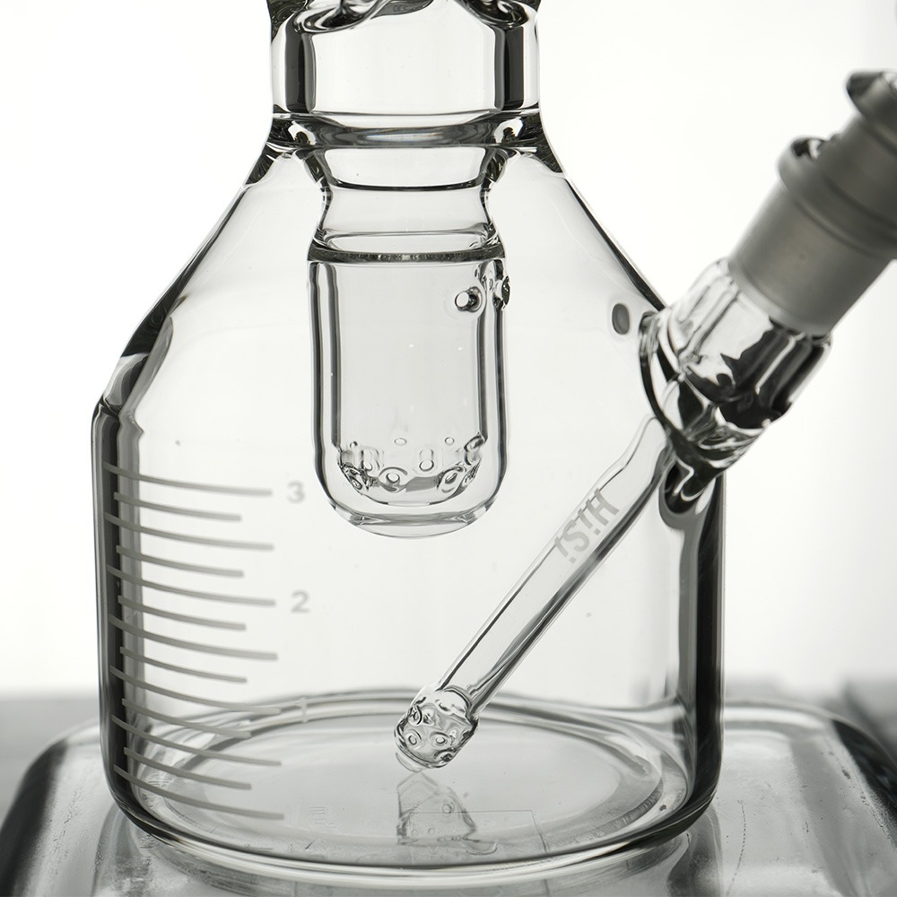 HiSi Double U Perc-15 Inch Beaker - BC Extract Supply