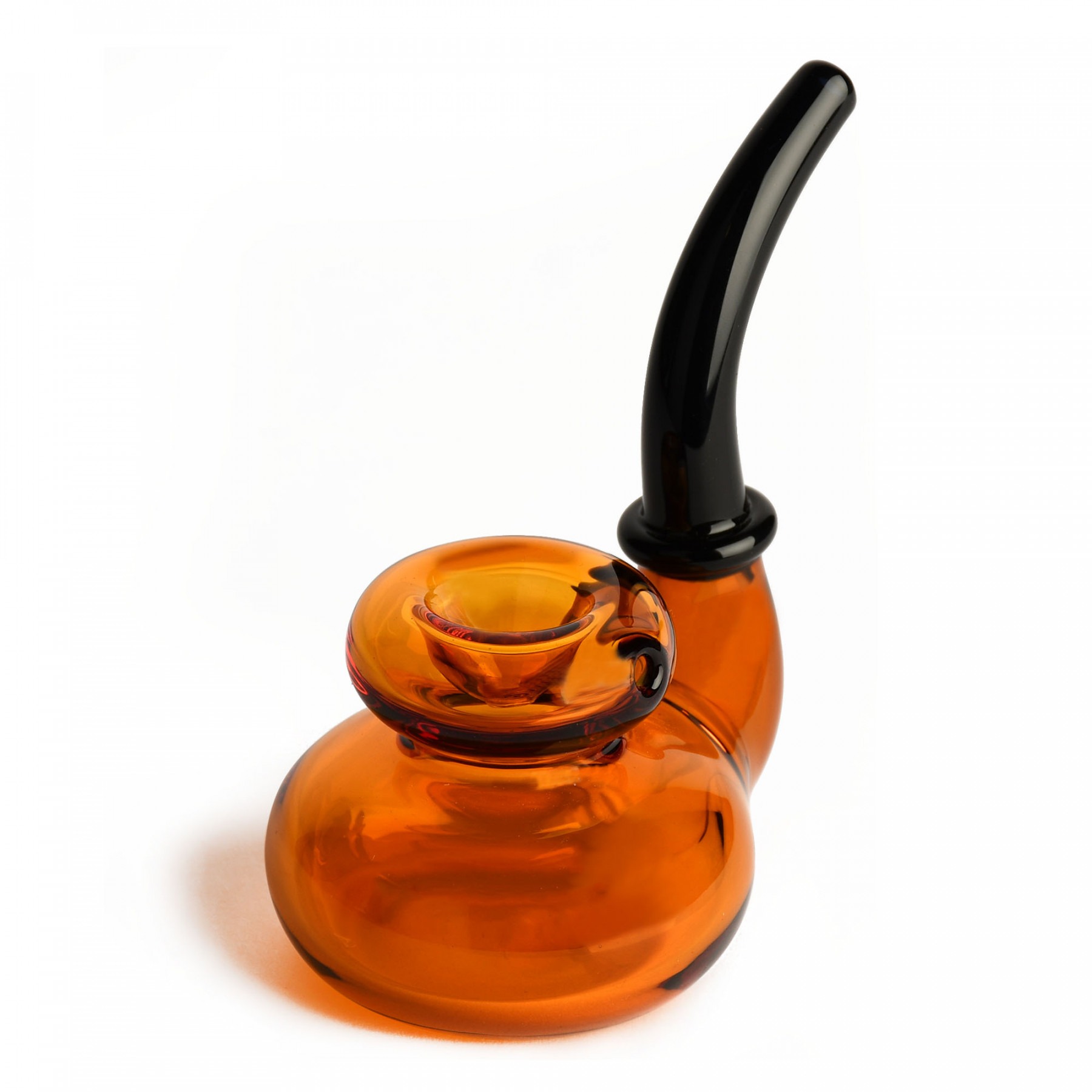 Red Eye Glass 5" Billiard Hand Pipe - BC Extract Supply