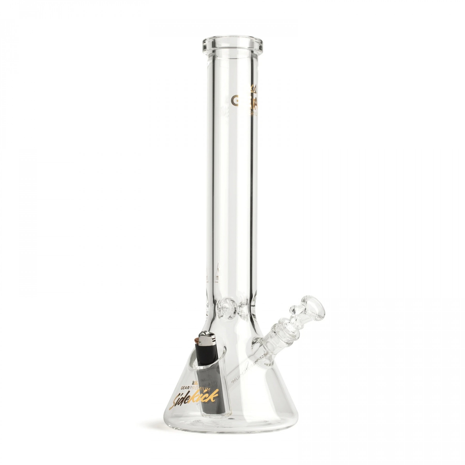 15" 7mm Thick Sidekick Beaker Tube - BC Extract Supply