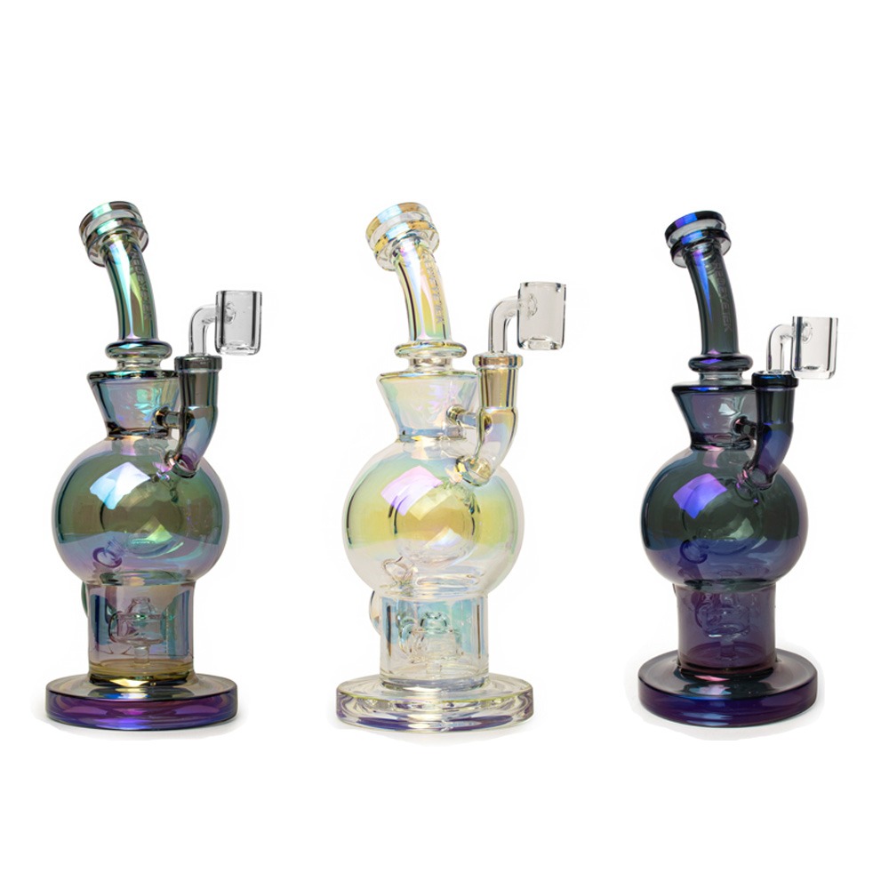 8" Metallic Terminator Finish Volt Concentrate Rig - BC Extract Supply