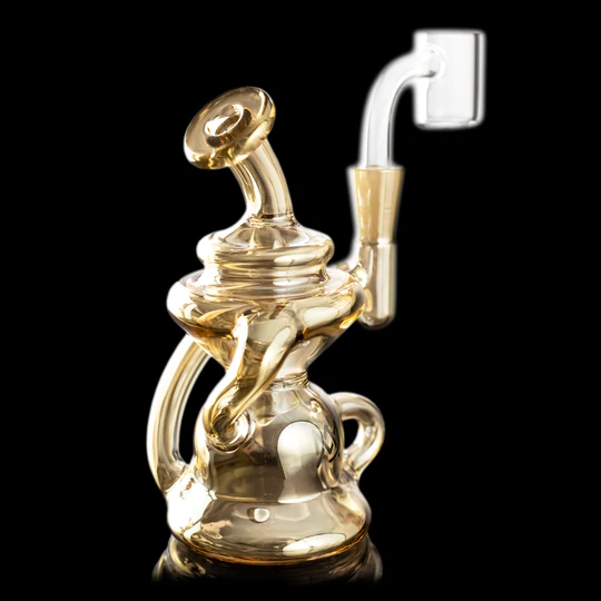 MJA Gold Hydra Mini Dab Rig - LE - BC Extract Supply